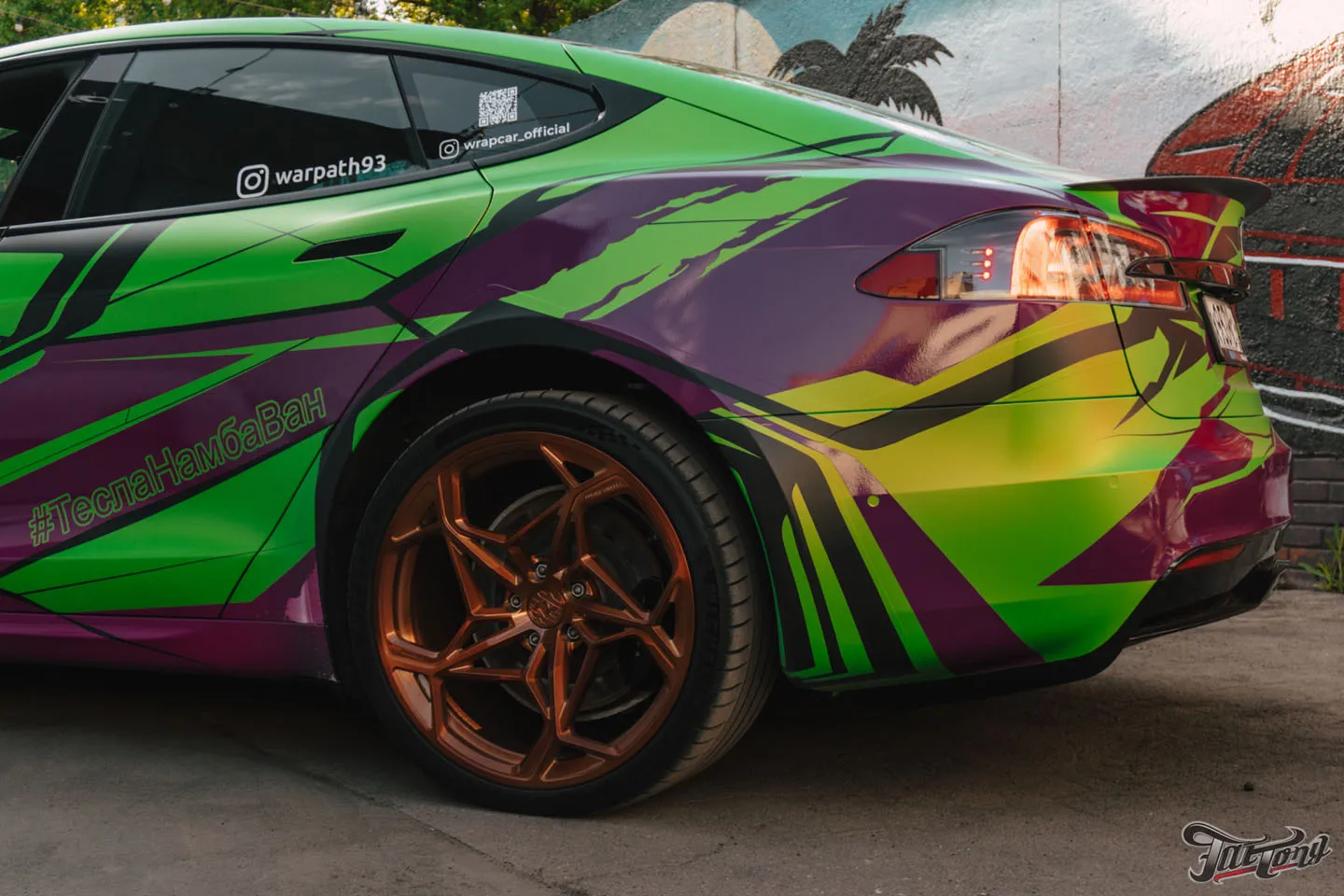 Установили систему активного выхлопа Engine Vox на Tesla Model S Plaid ...